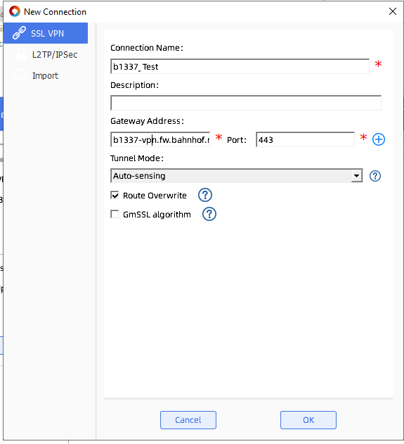 Get started with UniVPN - Bahnhof